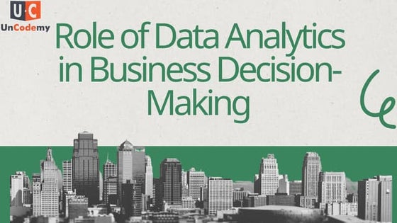 Understanding the Basics of Data Analytics | PPT
