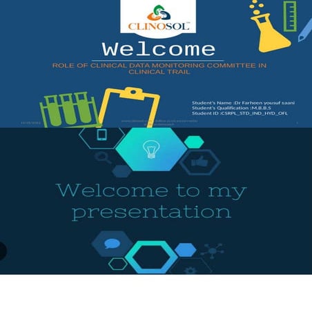 The Role of Data Monitoring Committees (DMCs) in Clinical Trials | PDF