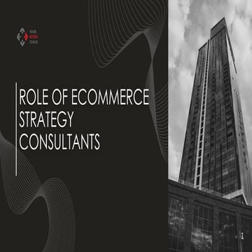 Role of eCommerce Strategy Consultants in Driving Online Business ...