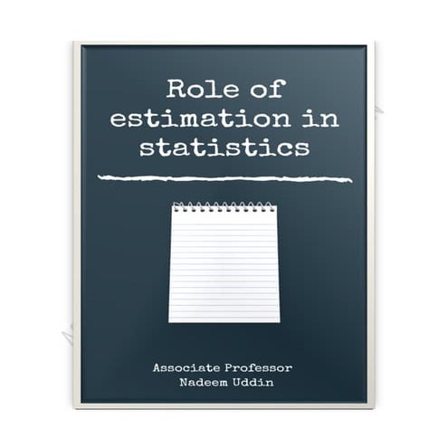 Role of estimation in statistics | PDF