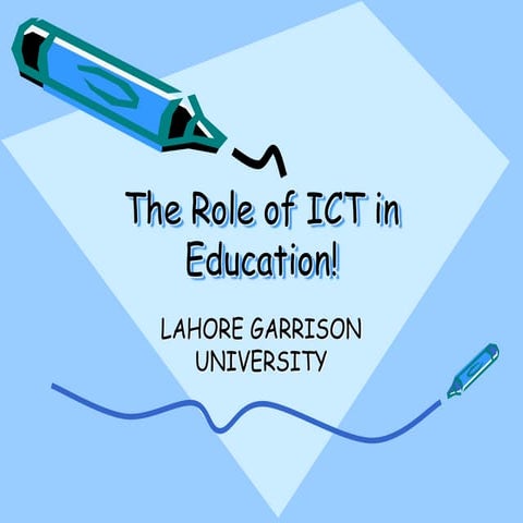 Role of ICT in education.ppt