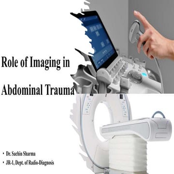 Role of Imaging in Abdominal Trauma.pptx