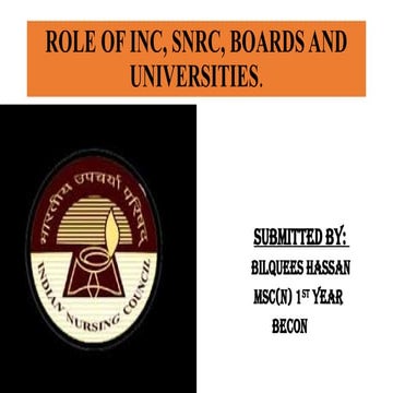 ROLE OF INC, SNRC, BOARDS AND_094148.pptx