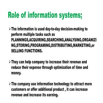 Role of information systems.pptx