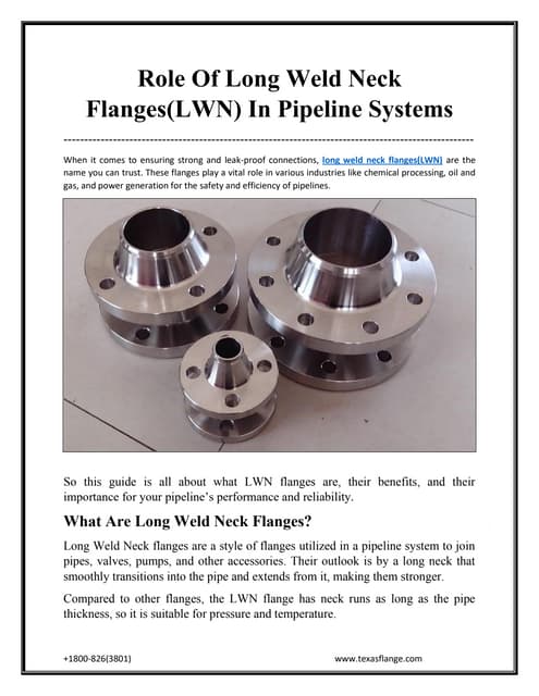 How Do Flange Adapters Work and Why Are They Essential? | PPT