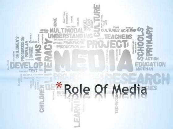 Role of media in social awareness | PPTX