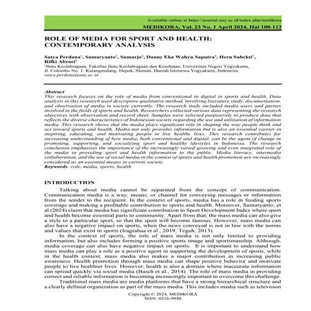 HEALTH COMMUNICATION & MASS MEDIA IN PUBLIC HEALTH | PPTX