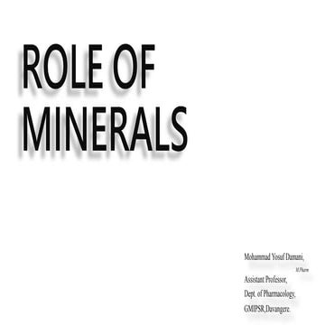 ROLE OF MINERALS.pptx