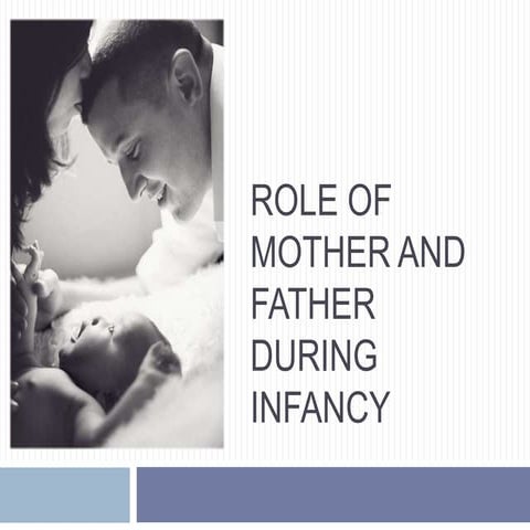 Role of Mother and Father During Infancy | PPT