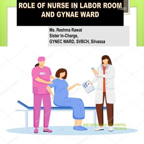 Role of nurse in antenatal period by Ms.Reshma Rawat, Sister In-charge ...