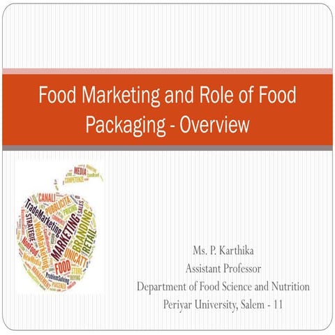 Food Marketing | PDF
