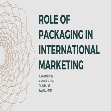 Role Of Packaging in International Marketing.pdf