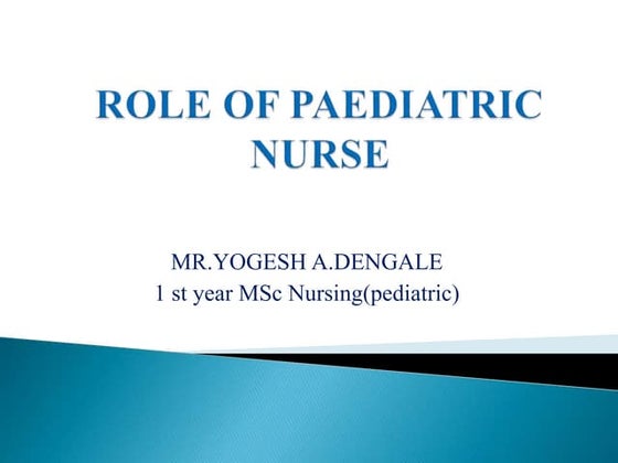 INTRODUCTION TO CHILD HEALTH | PPT