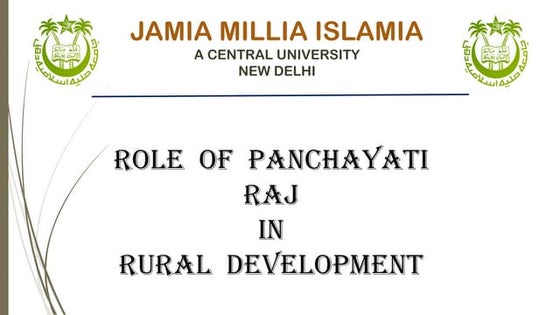Panchayati Raj System.pptx