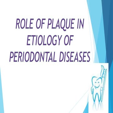 Role of plaque in etiology of dental caries | PPTX