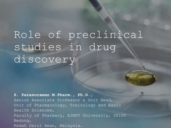 Pre Clinical Studies | PPTX