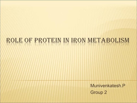 Iron Nutrition and mechanism of iron uptake in Rice | PPT