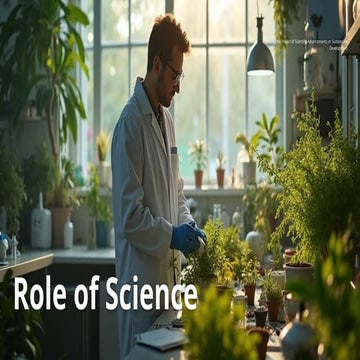 Role of Science and how to overcome short-term issues | PPT
