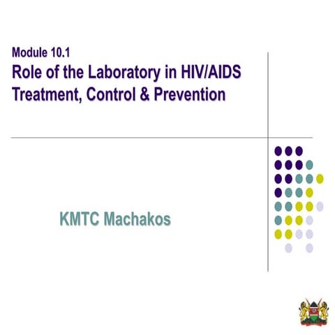 Laboratory diagnosis of HIV | PPT