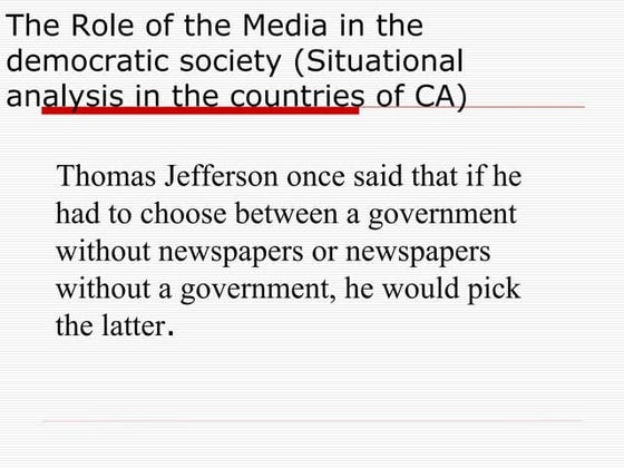 Media and Politics | PPT