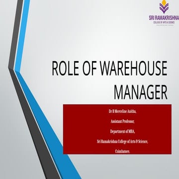 Role and importance of Warehouse Manager.pptx