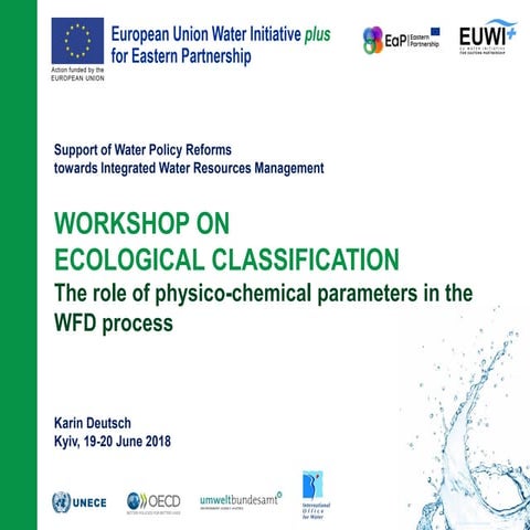 The role of physico-chemical parameters in the WFD process | PDF