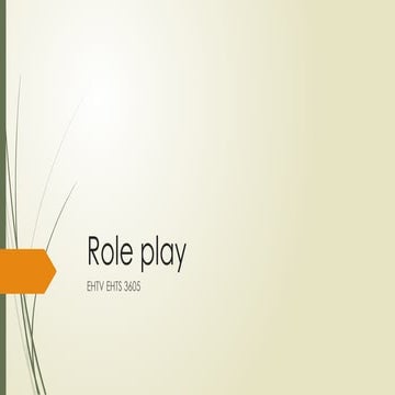 role play | PPTX