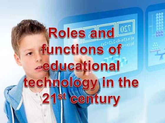 Roles of technology for teaching and learning | PPTX