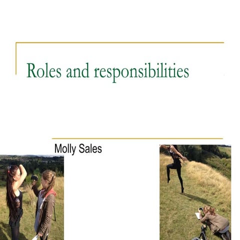 Roles and responsibilities | PPT