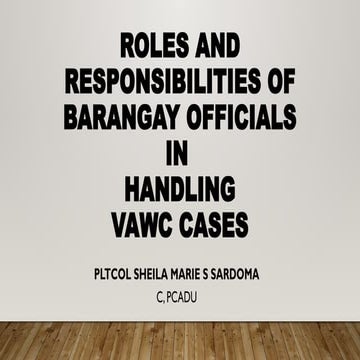 BRGY. 6 RESOLUTION NO. 28 Series of 2019 VAWC | DOCX