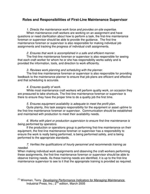 Maintenance planning and scheduling | PDF | Mechanical and Industrial ...