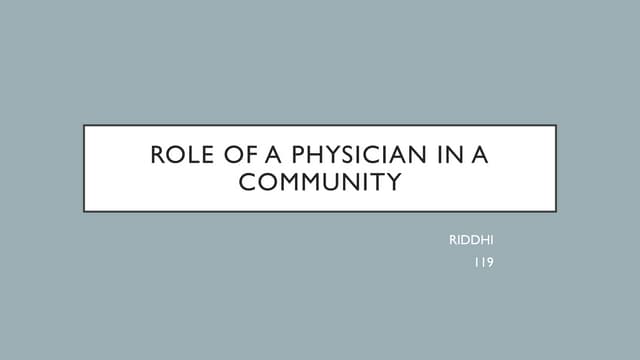 role of physician in health care system.pptx