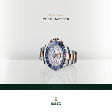 Newest: Rolex Yacht Master II | PDF