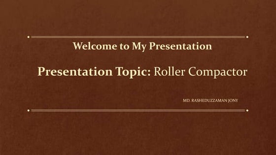 Working principle of compression machine | PPT