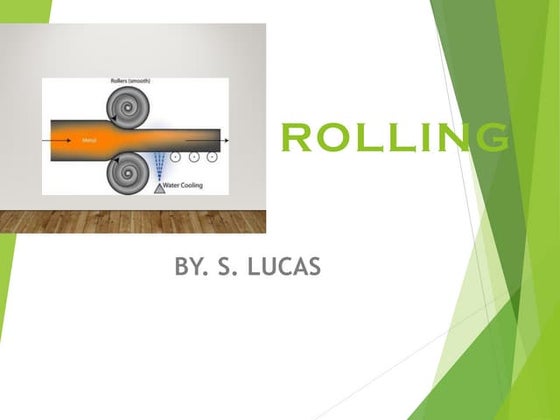 Shell rolling procedure | PPT | Physics | Science