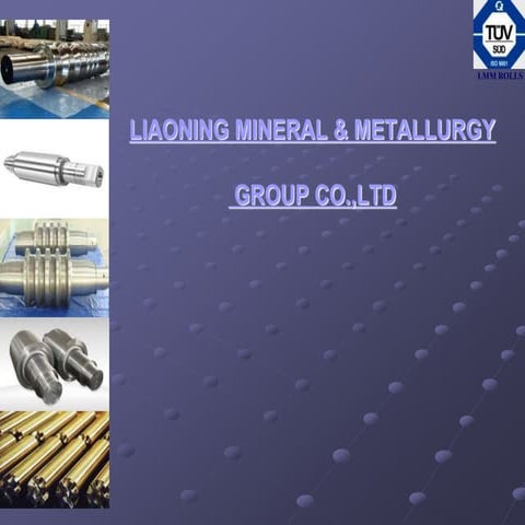 Rolling Mill Rolls Production Process.ppt