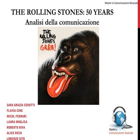 Rolling stones 50 years | PPT