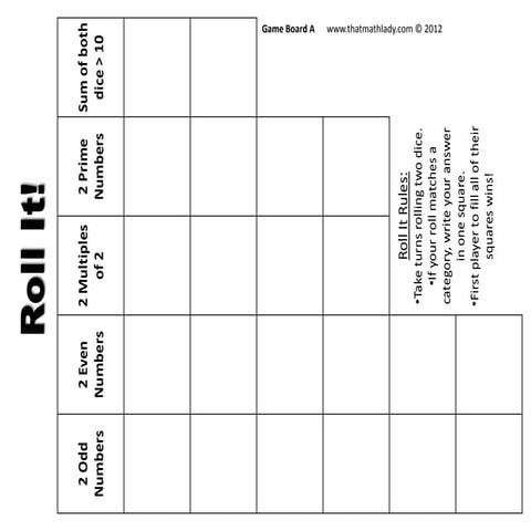 Roll it! | PPT