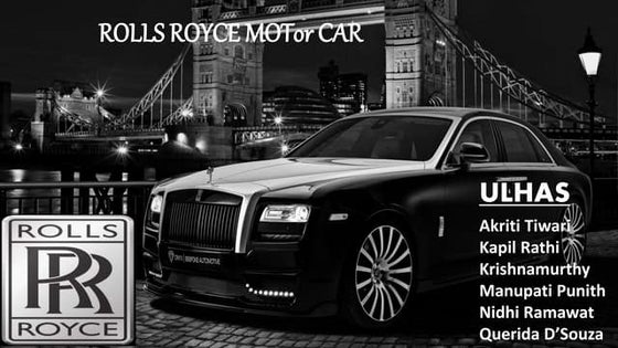 Rolls Royce Presentation | PPT
