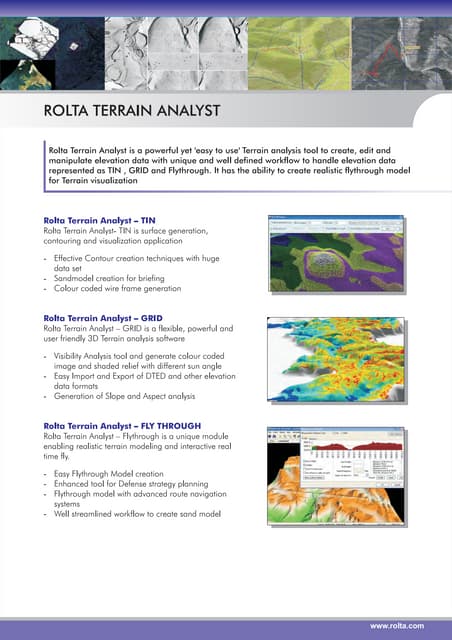 Rolta Geoimaging Suite for high performance. | PDF