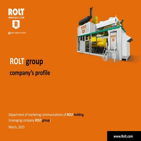 Rolt group 2015 pro | PPT