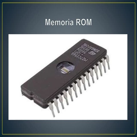 La Memoria Rom | PPTX