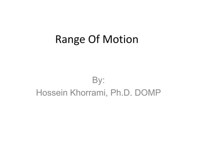 MOVEMENTS, MUSCLES and ROM of all upper and lower limb joints movements ...