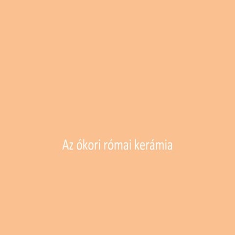 Romai keramia | PPT