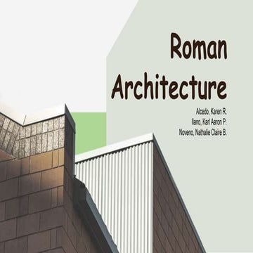 roman architecture.ppt