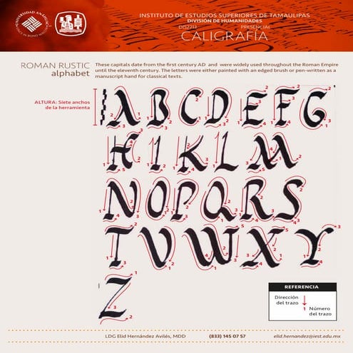 Romana rustica [caligrafia] | PDF