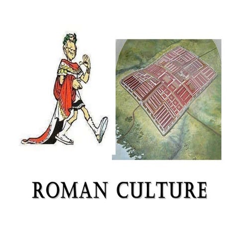 Roman culture and society | PPTX