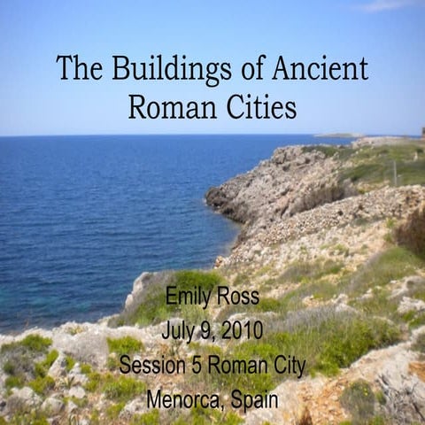 Roman Buildings | PPT