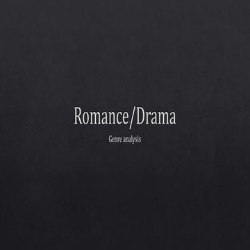 Romance | PPTX