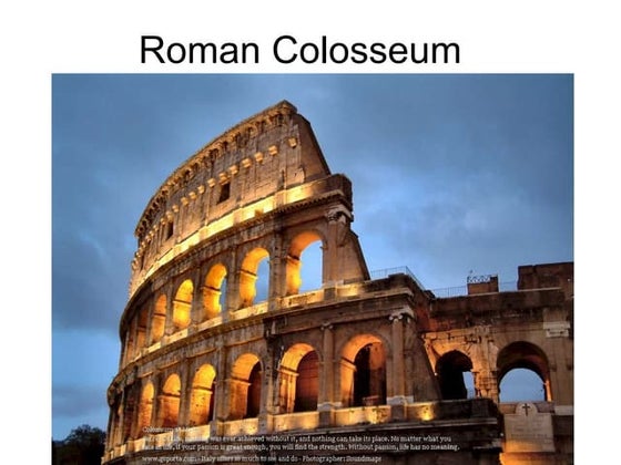 The Colosseum | PPT